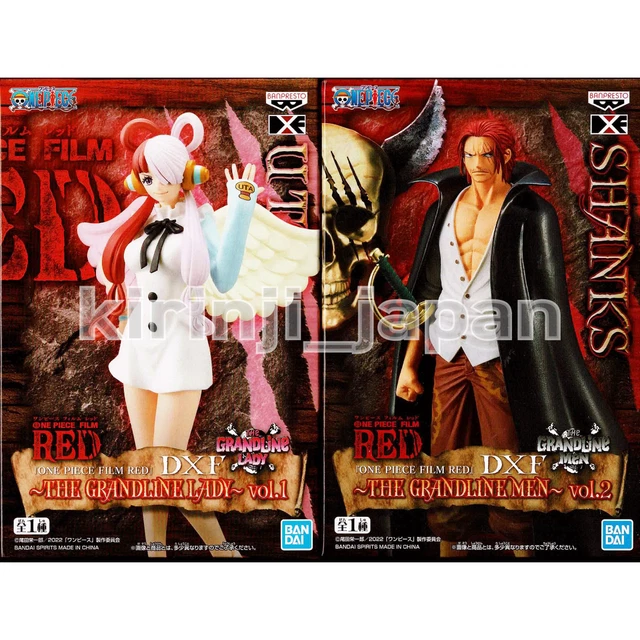 ONE PIECE FILM RED Uta Shanks Luffy Figure Set DXF THE GRANDLINE MEN New LADY $139.87 - PicClick CA