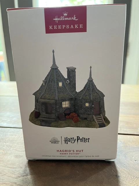 HALLMARK KEEPSAKE ORNAMENT Harry Potter Hagrid's Hut $45.00 - PicClick