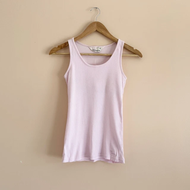 PETER ALEXANDER CLASSIC Tank With Shelf Bra Pink Size XXS RRP $39.95 ...