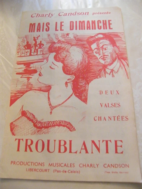 & PARTITUR MA Le Sonntag Musen Charly Candson Music -blatt " EUR 13,36 ...