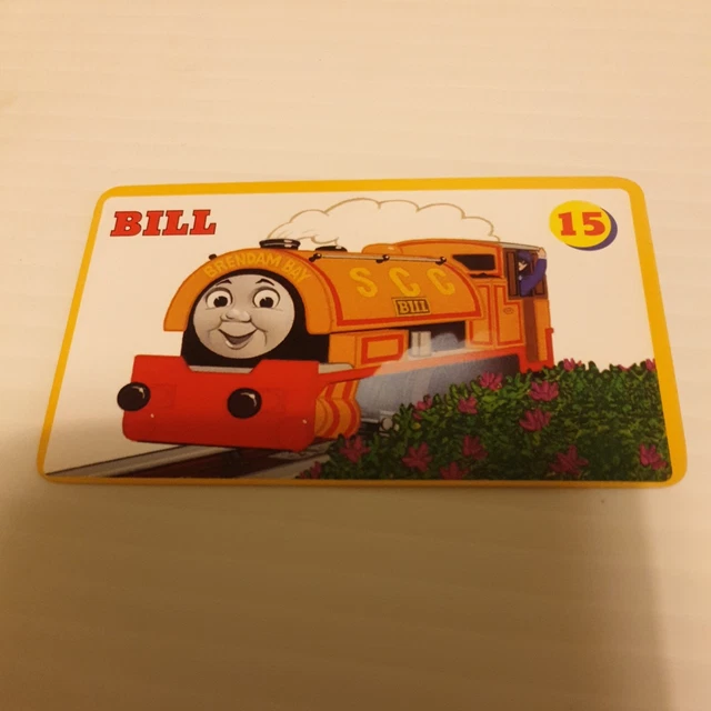THOMAS THE TANK Engine ERTL Collector's Card - No. 15 Bill (1998) £2.99 ...