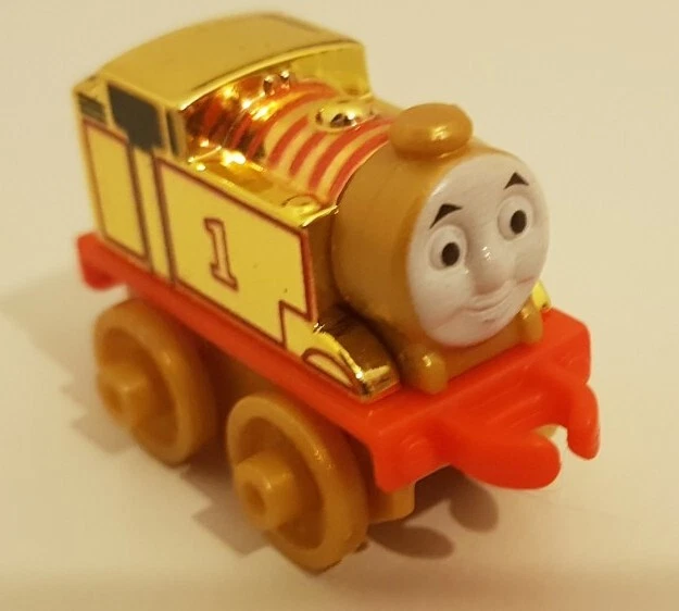 RARE GOLD THOMAS Mini Train Thomas And Friends Minis Thomas The Tank ...