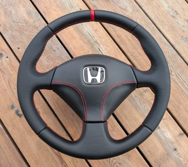 VOLANT CUIR NEUF Honda Integra DC5 Civic Type R EP3 Accord CL7 MOMO EUR ...