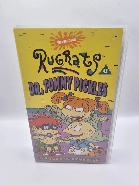 RUGRATS DR. TOMMY Pickles VHS - Nickelodeon Animation Video Tape VGC UK ...