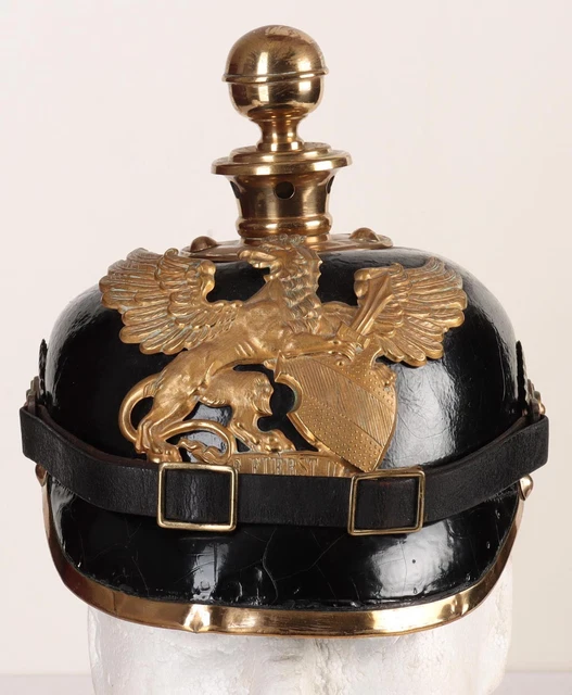 GERMAN IMPERIAL PICKELHAUBES Imperial Baden Artillery enlisted ranks ...