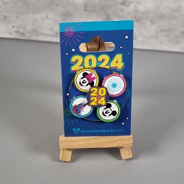 DISNEYLAND PARIS EXCLUSIVE 2024 Yearly Annual Resort Spinner Pin ... DISNEYLAND PARIS EXCLUSIVE 2024 Yearly Annual Resort Spinner Pin ...