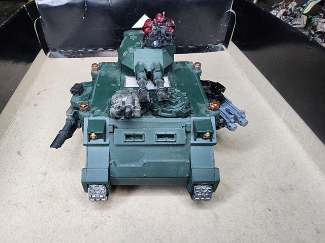 GAMES WORKSHOP WARHAMMER 40k Space Marine Dark Angels Predator Tank ...