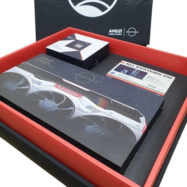 AMD LIMITED EDITION Starfield Ryzen 7 7800x3D CPU Radeon RX 7900 XTX ...