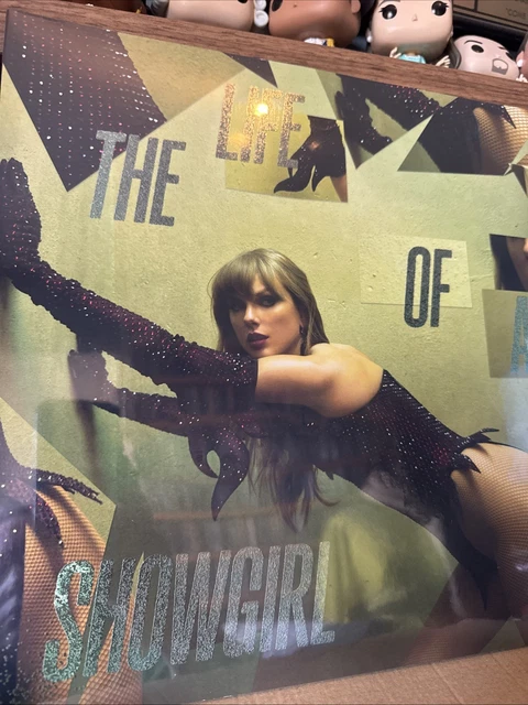TAYLOR SWIFT The Life of a Showgirl Shiny Bug Green Vinyl LP Limited ...
