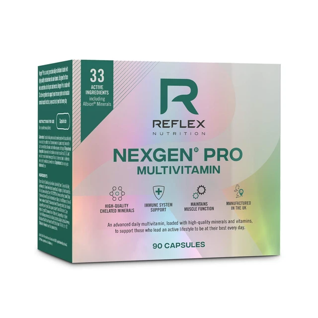 REFLEX NUTRITION NEXGEN® Pro Multivitamins and Minerals for Immune ...