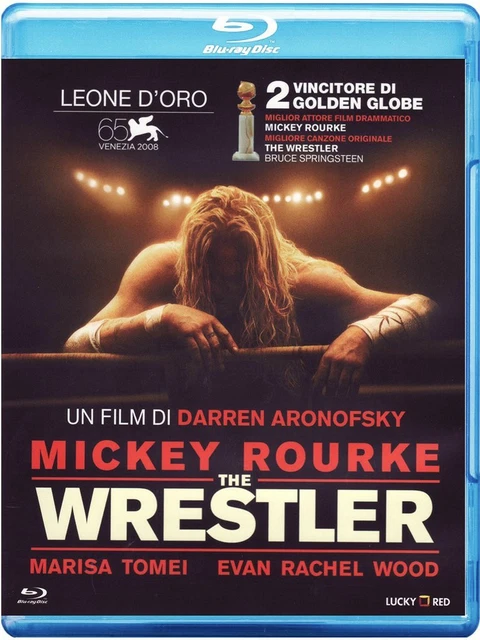 THE WRESTLER (BLU-RAY) Mickey Rourke Marisa Tomei Evan Rachel Wood Mark ...