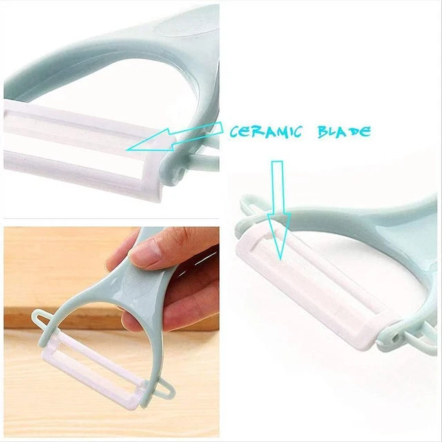 1/5/10* MULTIFUNCTION CERAMIC Peeler Fruit Potato Peeler юц Slicer Thin :ш B8I3 £1.64 - PicClick UK