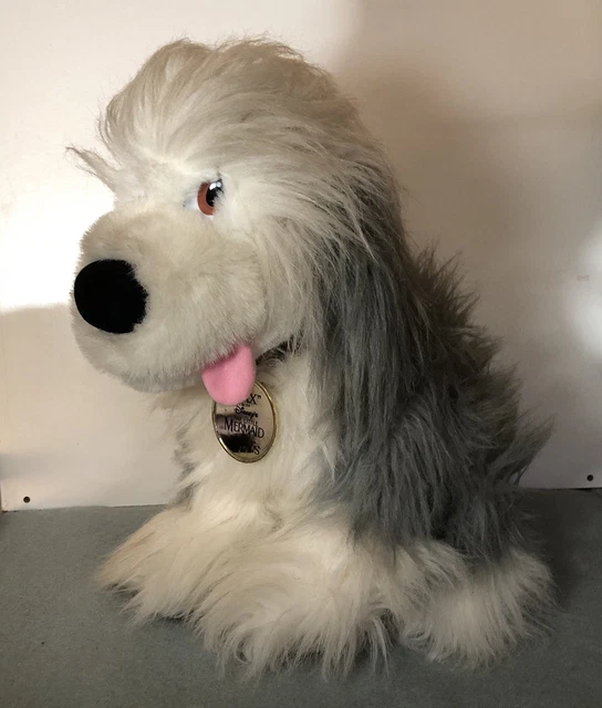 DISNEY THE LITTLE Mermaid Max Dog Plush 16” Macys Store Exclusive 1989 ...