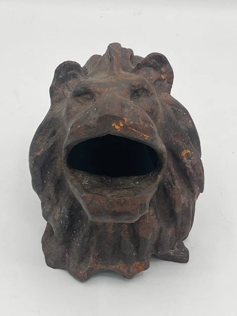 LION HEAD FOUNTAIN Spout Cast Iron £146.80 - PicClick UK