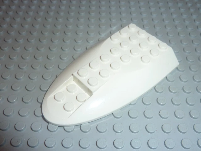 LEGO WHITE AIRCRAFT Fuselage Curved Aft Section 6x10 Ref 87615 Set ...