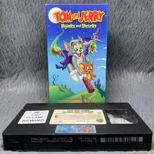 DESSIN ANIMÉ TOM and Jerry Hijinks and Shrieks Halloween VHS 2003 ...