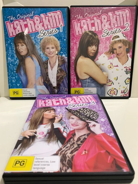 KATH & KIM DVD Season 1 2 3 PAL Region 4 Australian Comedy TV Series $50.00 - PicClick AU