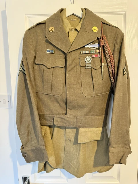 WW2 ORIGINAL 1ST Infantry Division ‘Big Red One’ Uniform. D-Day £203.50 ...