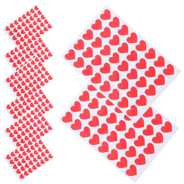 8 SHEETS CLASSROOM Heart Stickers Behavior Reward Chart Adorable ...