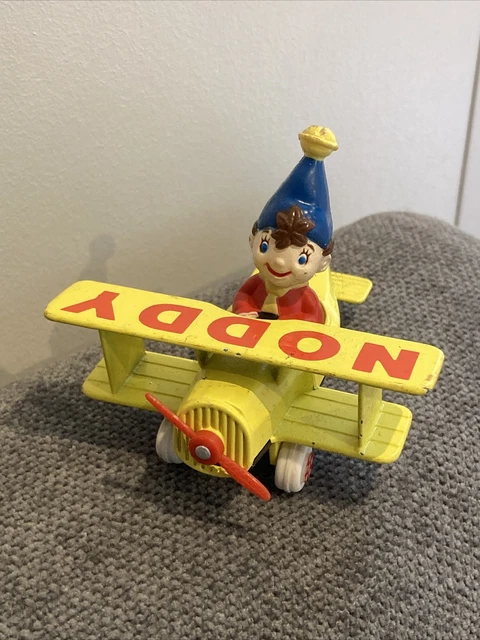 NODDY FLYING HIS Plane 1985 ERTL pressofuso giocattolo classico vintage ...