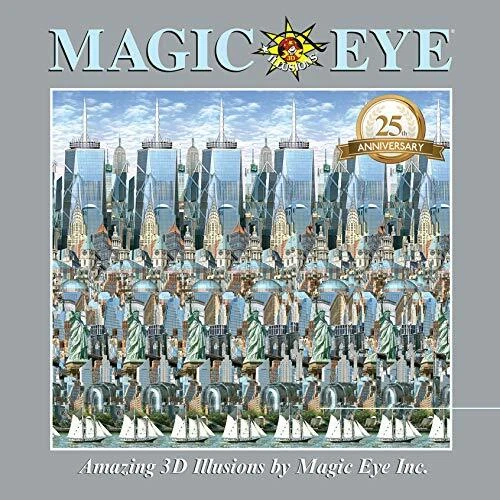 MAGIC EYE 25TH Anniversary Book by Smith, Cheri 1449494234 FREE ...