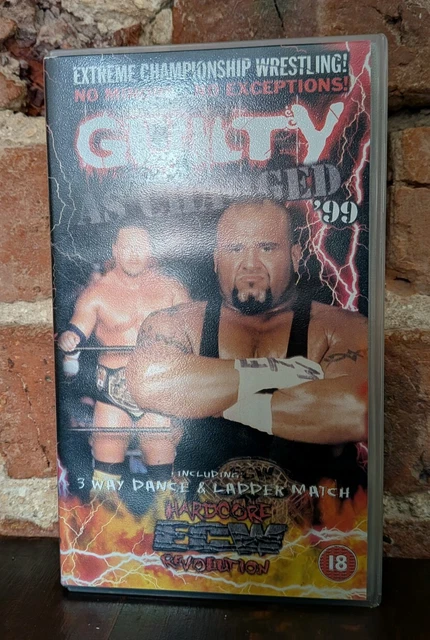 ECW GUILTY AS Charged '99 rare VHS release £14.23 - PicClick UK