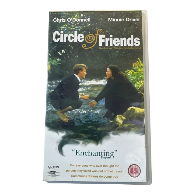 CIRCLE OF FRIENDS VHS Chris O'Donnell Minnie Driver Romance Drama 1995 ...
