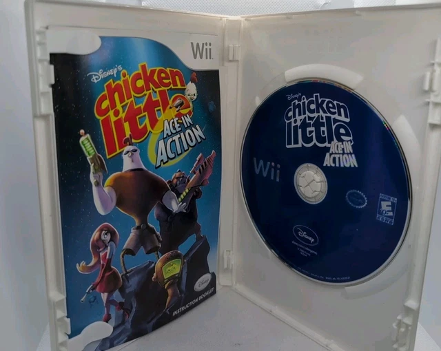 DISNEY'S CHICKEN LITTLE: Ace in Action (Nintendo Wii, 2006)-Complete £7 ...