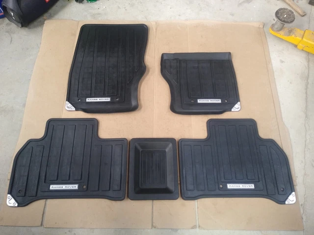 GENUINE RANGE ROVER Sport L494 New Shape Rubber Floor Mat Set Land ...