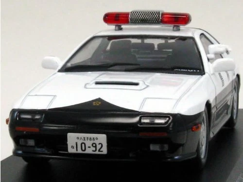 HIKOSEBUN 1/43 MAZDA RX-7 FC3S Tokyo Metropolitan Police Department ...