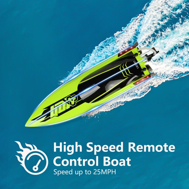 BRUSHLESS RC RACING Boats 40Km/h High Speed Remote Control Boat 2.4Ghz ...