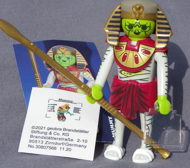 PLAYMOBIL MUMMY MOMMIE égytienne pharaon pyramide 70717 SERIE 2 SCOOBY ...