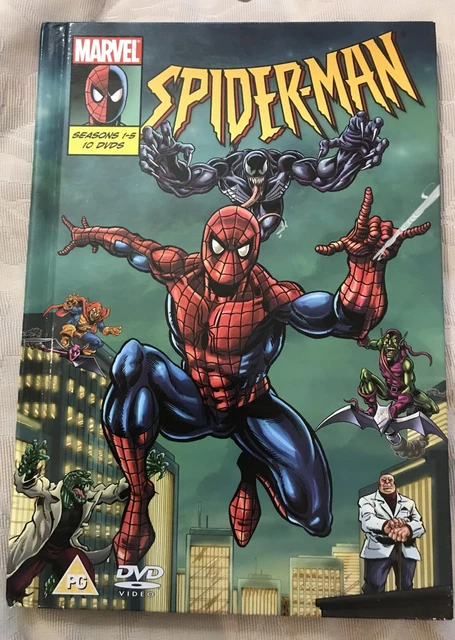 BRAND NEW SPIDER-MAN Animated Series 1994-1995 10 disc Collectors Comic ...
