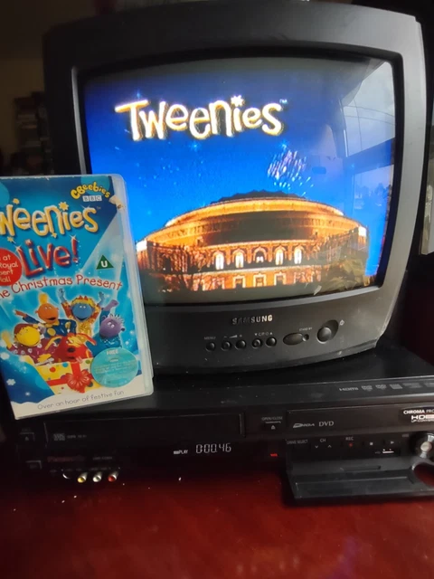 CBEEBIES 'TWEENIES LIVE! The Christmas Present' - VHS Video - BNIB £15. ...