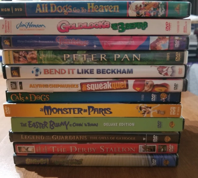 KIDS DVD LOT Of 12 Childrens $6.90 - PicClick CA