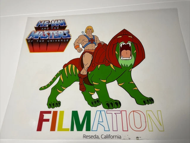 SHE-RA ANIMATION CEL ART FILMATION MOTU PUBLICITY CONCEPT He-man ...