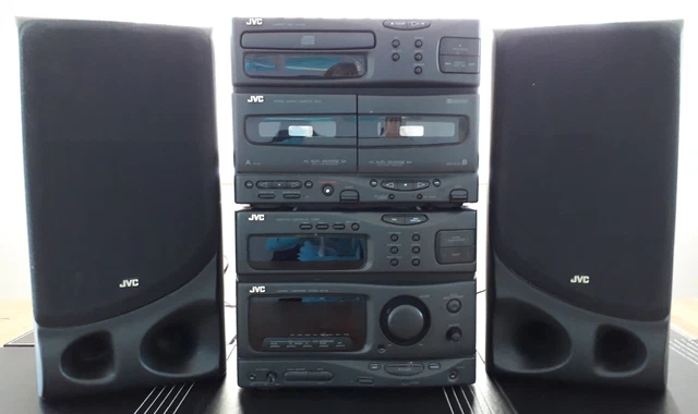 JVC STEREO SYSTEM Model CA-MXS4BK £35.00 - PicClick UK