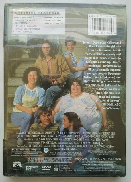 WHATS EATING GILBERT Grape (DVD, 1993) $7.20 - PicClick CA