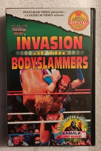 WWF VHS INVASION of the Bodyslammers Deutsch UVVideo Kassette - WWE ...