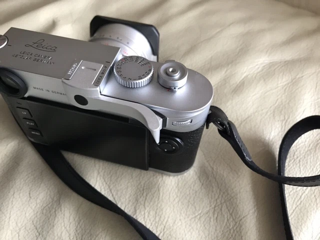 SILVER CAMERA METAL Thumbs Up Grip Hand Grip NEW Designed for Leica M10 ...
