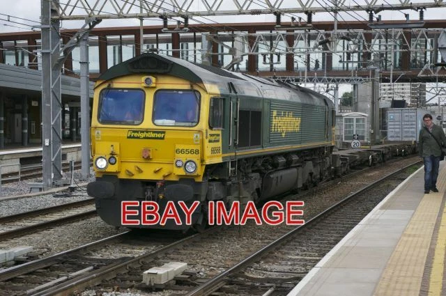 PHOTO CLASS 66 66568 Passes Stratford £1.00 - PicClick UK