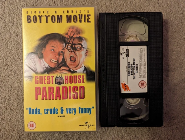 GUEST HOUSE PARADISO Bottom Movie VHS Video PAL £5.99 - PicClick UK