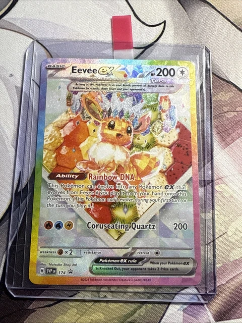 POKEMON EEVEE EX SVP 174 Promo - Prismatic Evolutions Super Premium ...
