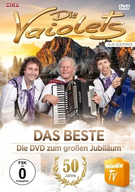 DAS BESTE-DIE ZUM Großen Jubiläum-50 Jahre (DVD) Vaiolets die EUR 21,17 - PicClick FR