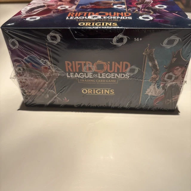 RIFTBOUND LEAGUE OF Legends TCG Origins Booster Box English New Sealed ...