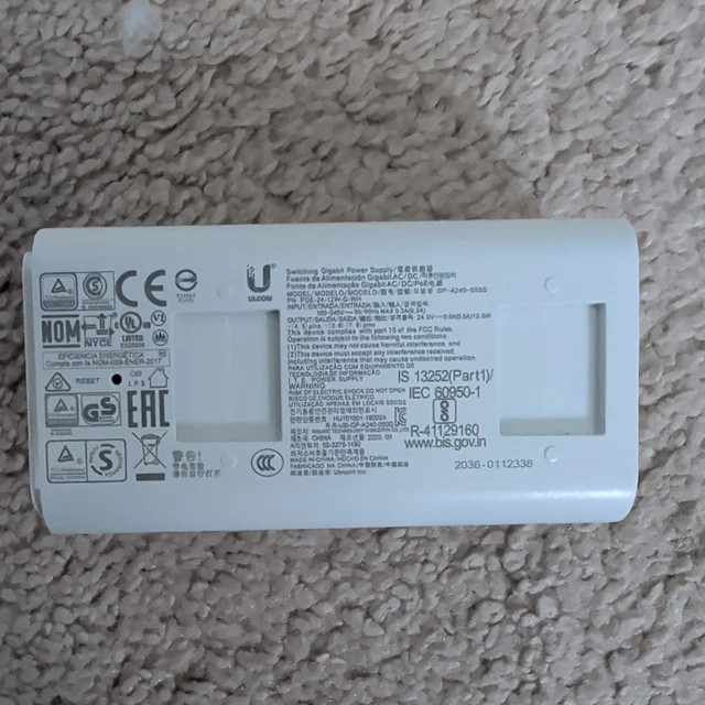 UBIQUITI UNIFI 24V AP Poe Adapter £8.66 - PicClick UK