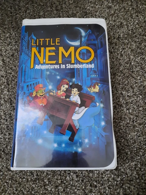 Little Nemo Adventures In Slumberland 1989 Film Vhs Clamshell Case