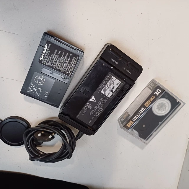 SHARP VL-C650S CAMCORDER VHS-C (compact) PAL Video-Camera CCD Japan ...