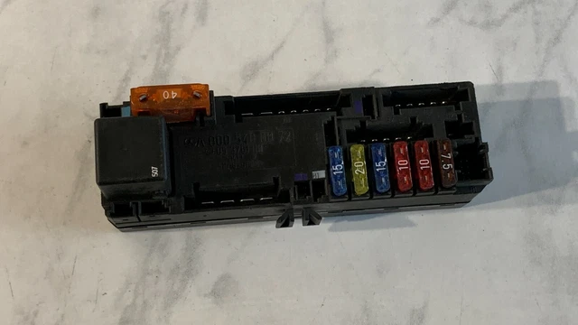 GENUINE MERCEDES BENZ W202 W208 W210 relay box fuse box A0005400072 DE ...