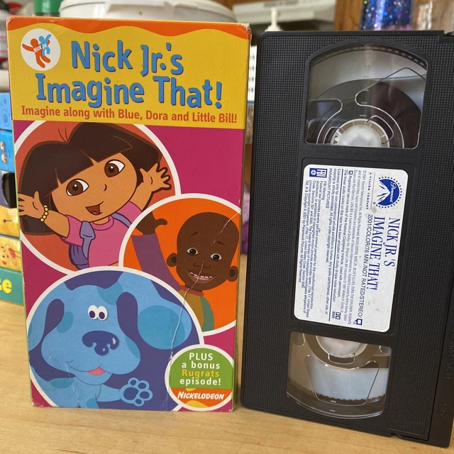 NICK JR.'S IMAGINE That VHS Nickelodeon Nick Jr. Little Bill Blues ...